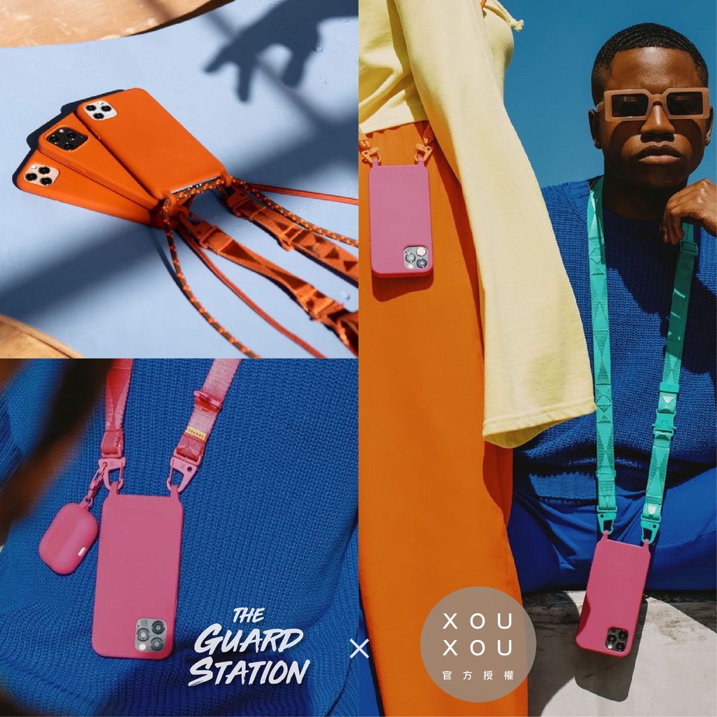 XOUXOU｜透明系列掛繩手機殼 適用 iPhone16 15 14 FARBE全包覆 clear magsafe | 蝦皮購物