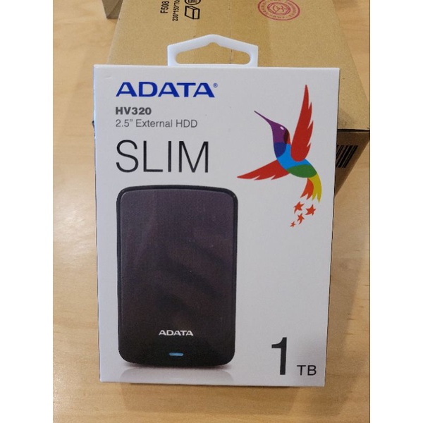【ADATA 威剛】HV320 1TB 2.5吋外接式硬碟 全新未拆 | 蝦皮購物