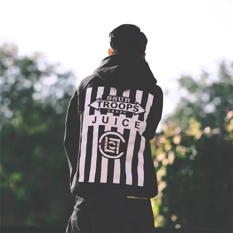 超值優惠預購僅三天 CLOT x SSUR 聯名款 陳冠希 帽Tee 口香糖LOGO 連帽長袖 黑色 S-XL號 | 蝦皮購物