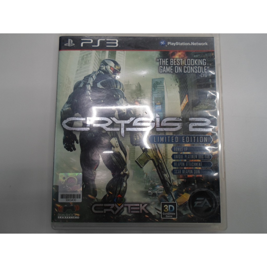 PS3 末日之戰2 CRYSIS 2 | 蝦皮購物