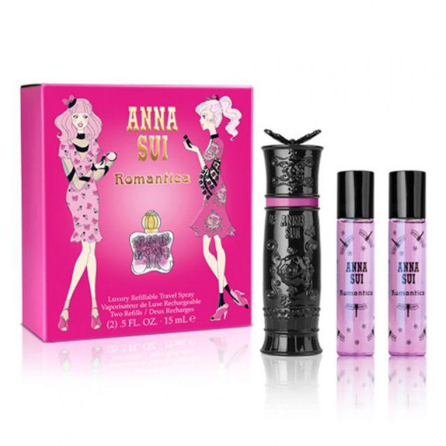 Anna Sui 安娜蘇 安娜花園 紫蝶戀香頌隨身瓶(淡香水15ml*2) | 蝦皮購物