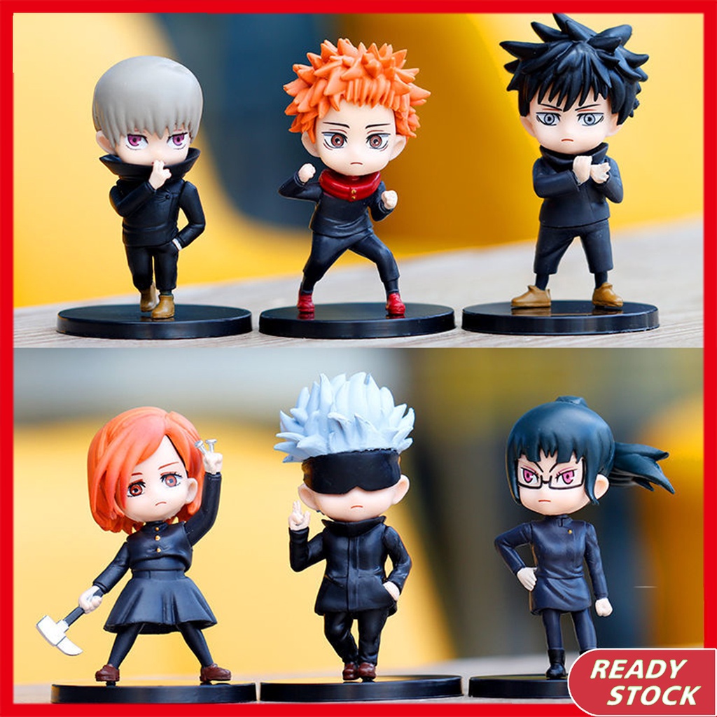 動漫 Jujutsu Kaisen 可動人偶 Yuji Itadori Fushiguro Megumi Gojo Sa | 蝦皮購物