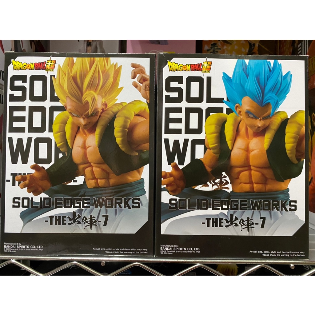「趣P」現貨 全新未拆 代理版七龍珠 SUPER SOLID EDGE WORKS VOL.7 超賽悟吉塔 超藍悟吉塔 | 蝦皮購物