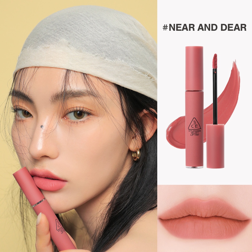 3CE Velvet Lip Tint 絲絨唇釉 4g | 官方正品 | 多款色號 - ZHANOZ