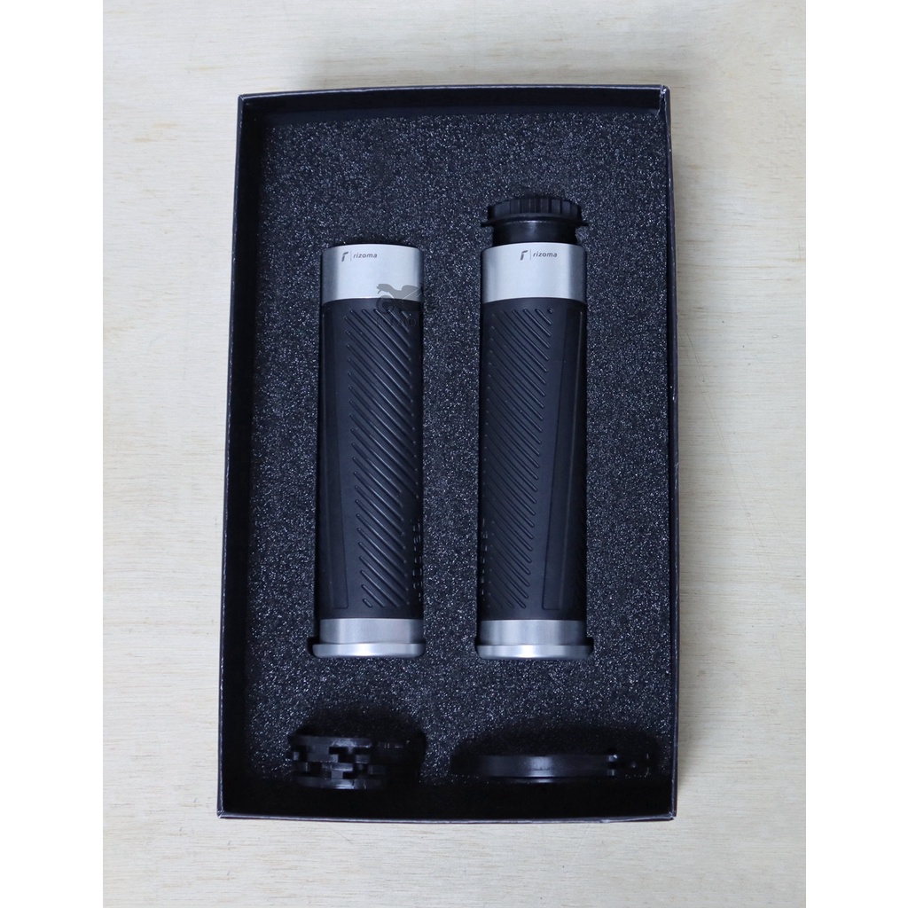 【ST】Rizoma GR224A/GR224 (銀色) 握把/鋁合金握把/CNC握把/把手 (各車系適用) | 蝦皮購物