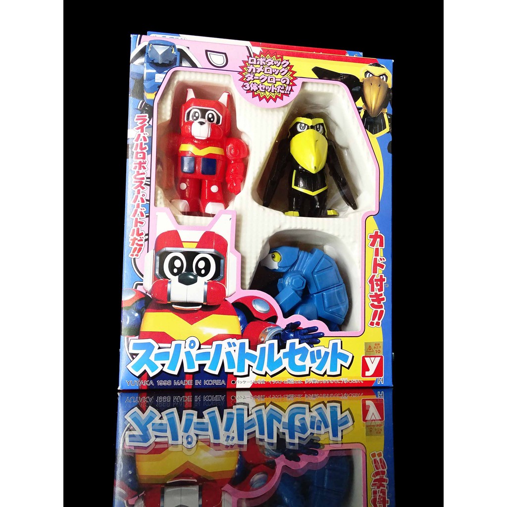 B-17 櫃 ： ROBOTACK 鐵腕偵探 露寶達 3入 TETSUWAN TANTEI 富貴玩具店 | 蝦皮購物