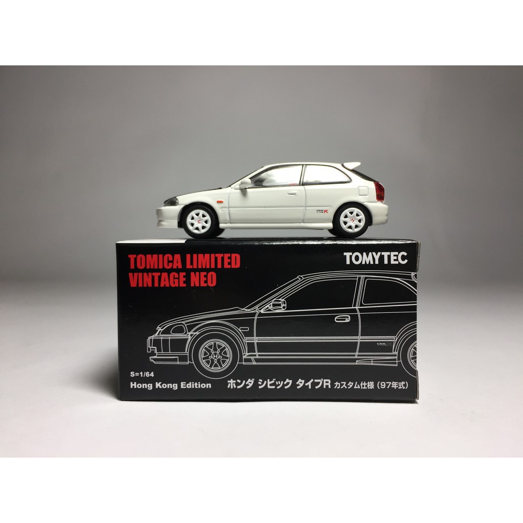香港限定【TOYEE】TOMICA TL HONDA EK9 Type R 膠胎 賽車座椅 碳纖維引擎蓋 白色 | 蝦皮購物