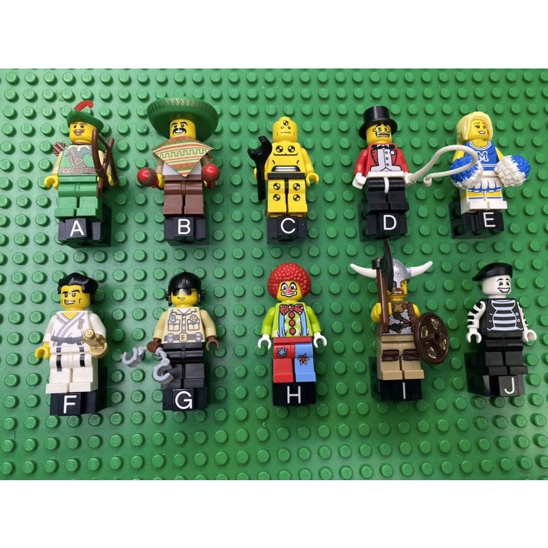 樂高 LEGO®︎ 8683 8684 8804 ⚠️二手 minifigures 2代 1代 | 蝦皮購物