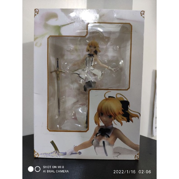 港版 fate fgo Saber Lily阿爾托莉雅 Lancer 白呆毛 lily 塞巴 saber 命運之夜 | 蝦皮購物