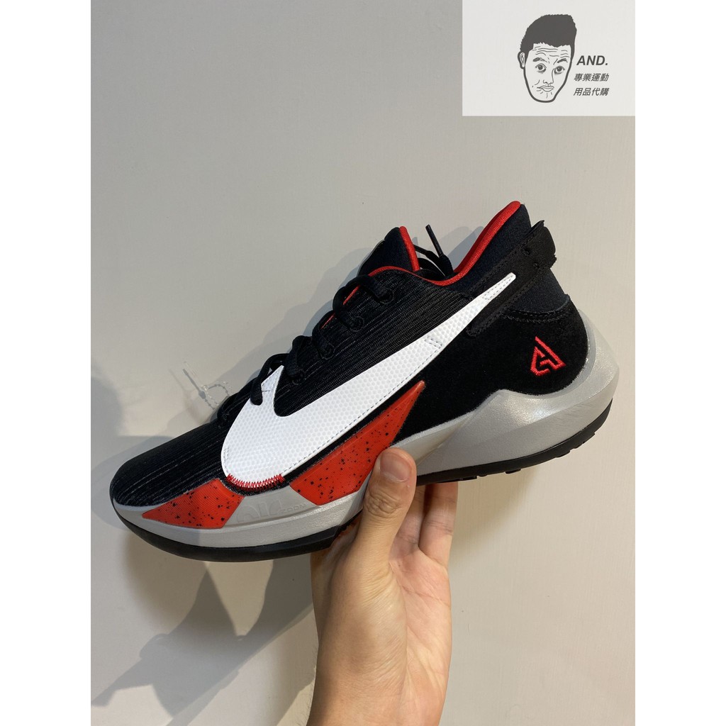【AND.】NIKE ZOOM FREAK 2 EP 黑紅白 字母哥 XDR 耐磨 籃球鞋 男鞋 CK5825-003 | 蝦皮購物