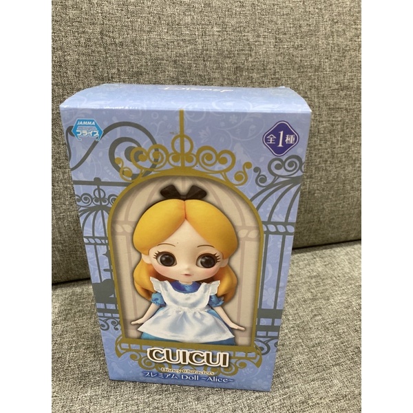 正版 日版 SEGA 迪士尼 CUICUI DOLL 愛麗絲 夢遊仙境 可動 布料 公仔 | 蝦皮購物