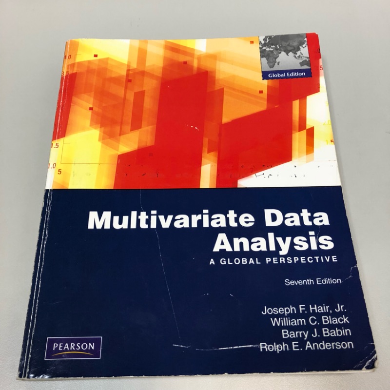 (二手書) Multivariate Data Analysis 多變量數據分析 PEARSON出版 | 蝦皮購物