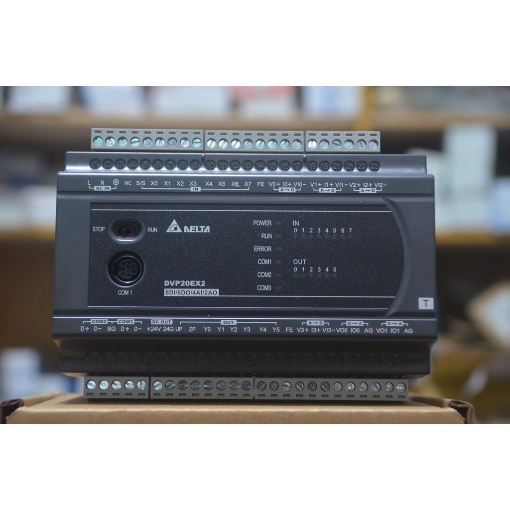 Delta台達PLC 可程式控制器 EX2主機 DVP20EX200T、DVP20EX200R | 蝦皮購物
