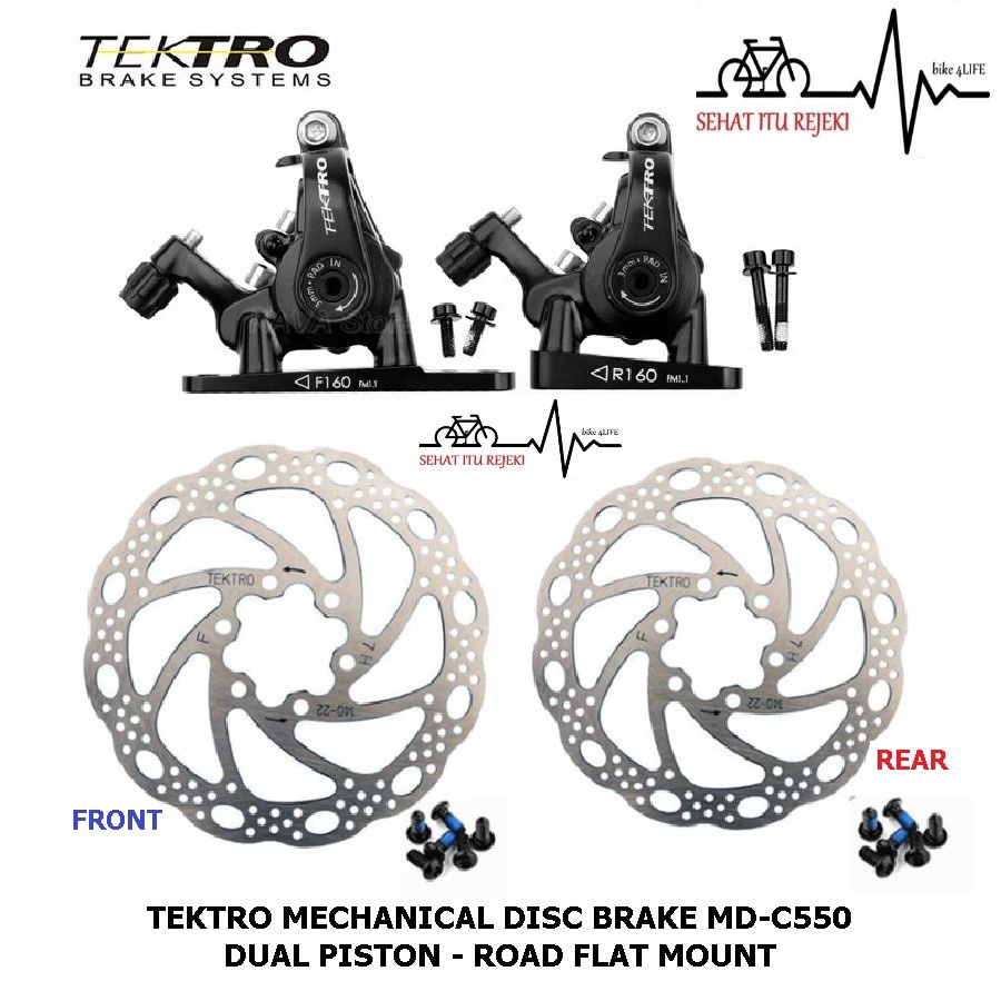 TEKTRO 碟剎機械公路平裝 MD-C550 雙活塞樞軸 | 蝦皮購物