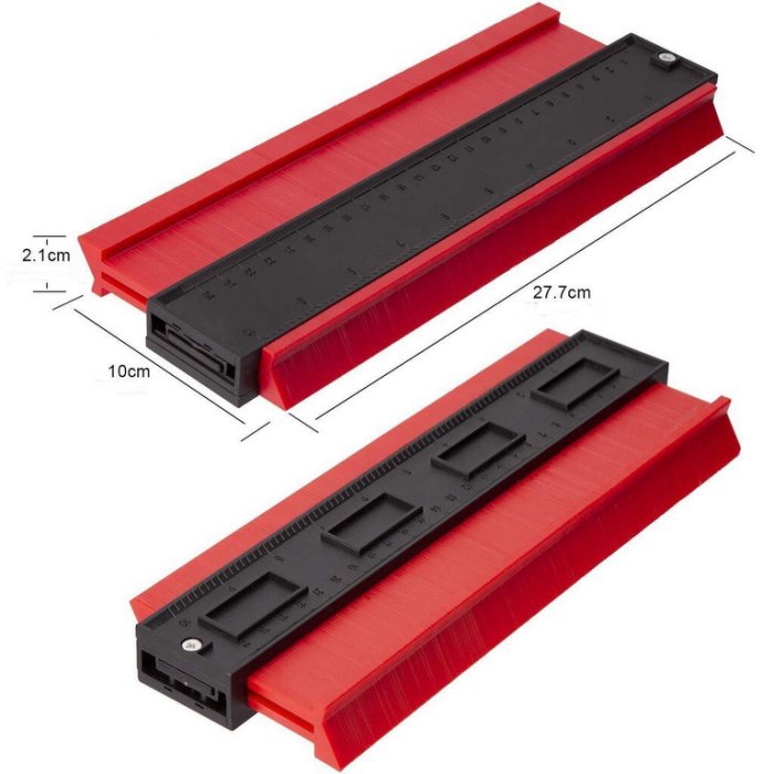 【singcoco】輪廓量規 輪廓測量器 仿型尺 取型器 量尺 木工工具 輪廓尺 磁磚 整平 測量 | 蝦皮購物