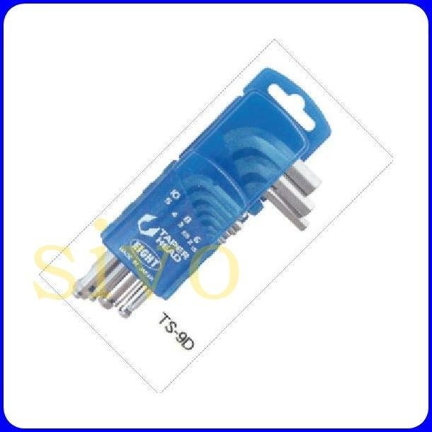 日本 EIGHT TS-9D 9支組立 白金多角型(球型)六角板手(標準型.短)~ | 蝦皮購物