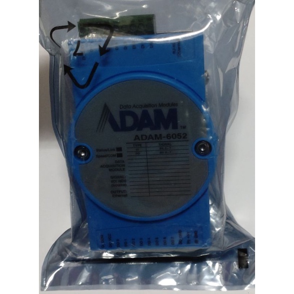 🌞清倉 袋裝 全新現貨保固ADVANTECH研華 ADAM-6052 數位遠端 I / O模組 8DI/8DO 乙太網 | 蝦皮購物