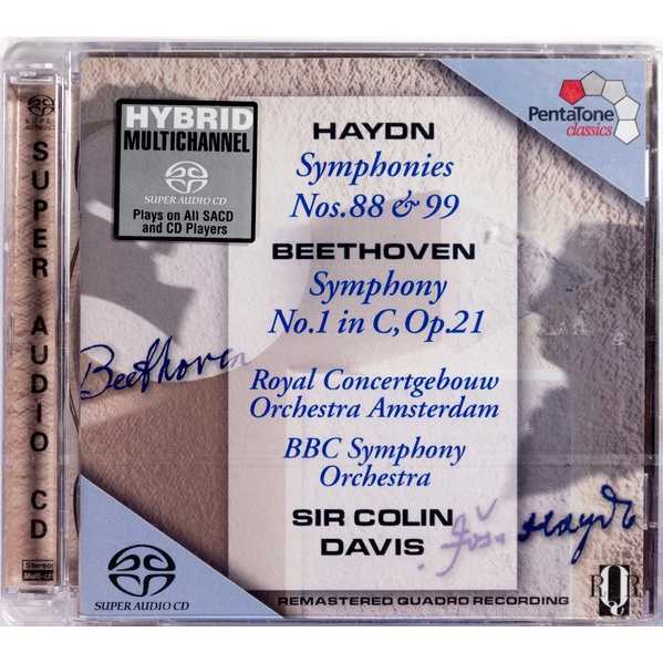 SACD PentaTone Haydn Symphonies Nos.88 & 99 / Beethoven | 蝦皮購物