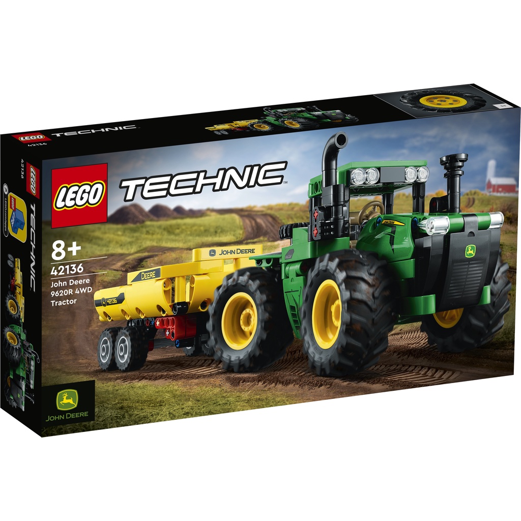 LEGO 樂高 42136 John Deere 9620R 4WD Tractor | 蝦皮購物