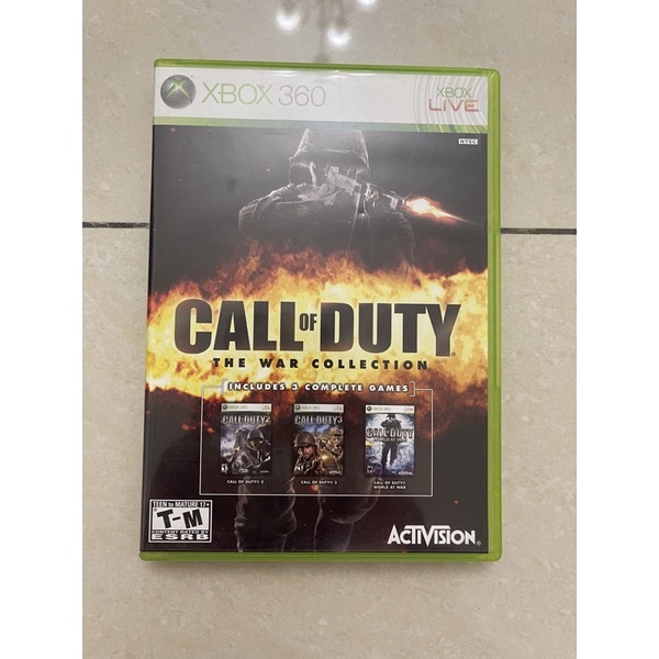 xbox360 call of duty 決勝時刻 the war collection 戰爭合集 | 蝦皮購物