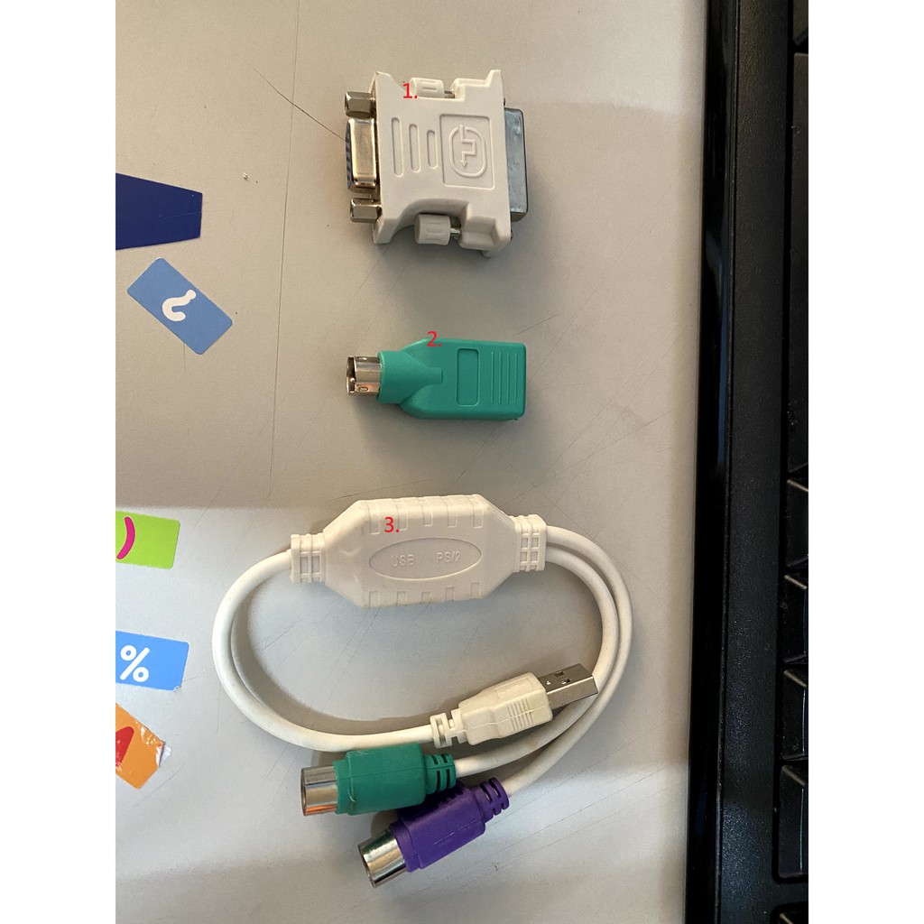 PS/2接頭 VGA轉dvi USB轉PS/2 | 蝦皮購物