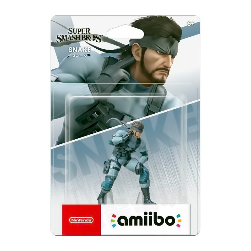 任天堂 AMIIBO NFC SWITCH NS 任天堂明星大亂鬥 史內克 潛龍諜影 合金裝備 SOLID SNAKE | 蝦皮購物