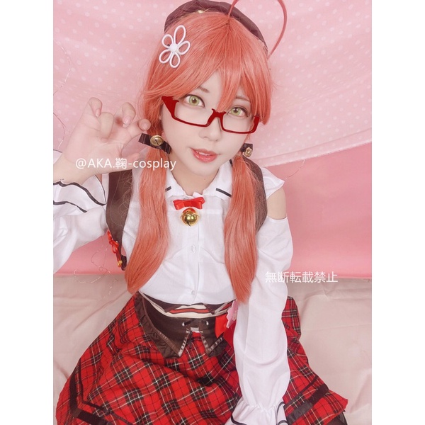 AKA鞠 Hololive 星街彗星 女僕 2nd服 櫻巫女 Miko cosplay 紀念拍立得 私服 附簽名 | 蝦皮購物