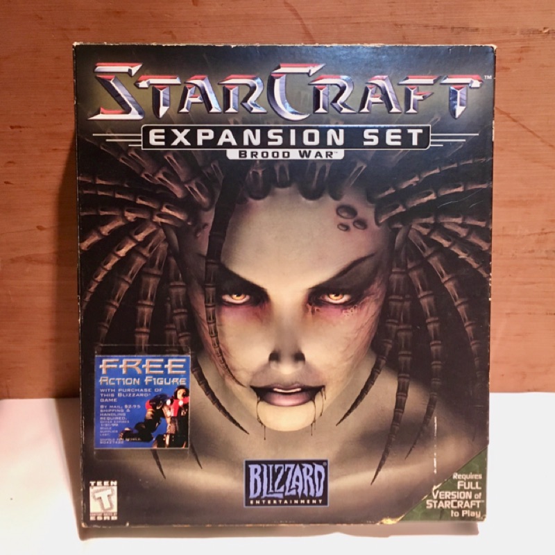 PC 星海爭霸 怒火燎原 Starcraft expansion set Brood War | 蝦皮購物