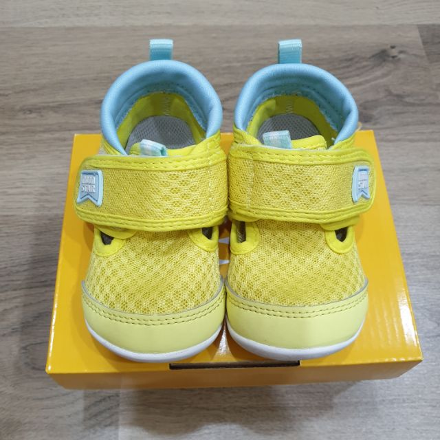 二手月星Moonstar 12.5CM 男女寶網眼涼鞋 學走鞋 學步鞋 機能鞋 童鞋 | 蝦皮購物