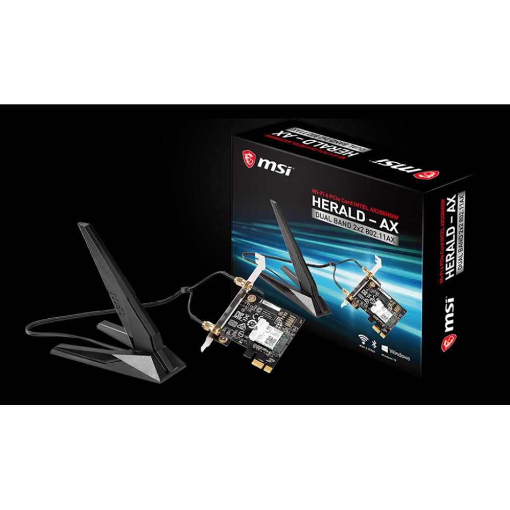 MSI HERALD-AX INTEL AX200NGW WI-FI 6 | 蝦皮購物