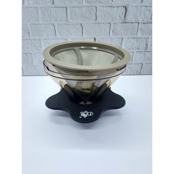 Diguo V60 咖啡滴頭雙過濾器 1-2 杯 DG-98 | 蝦皮購物