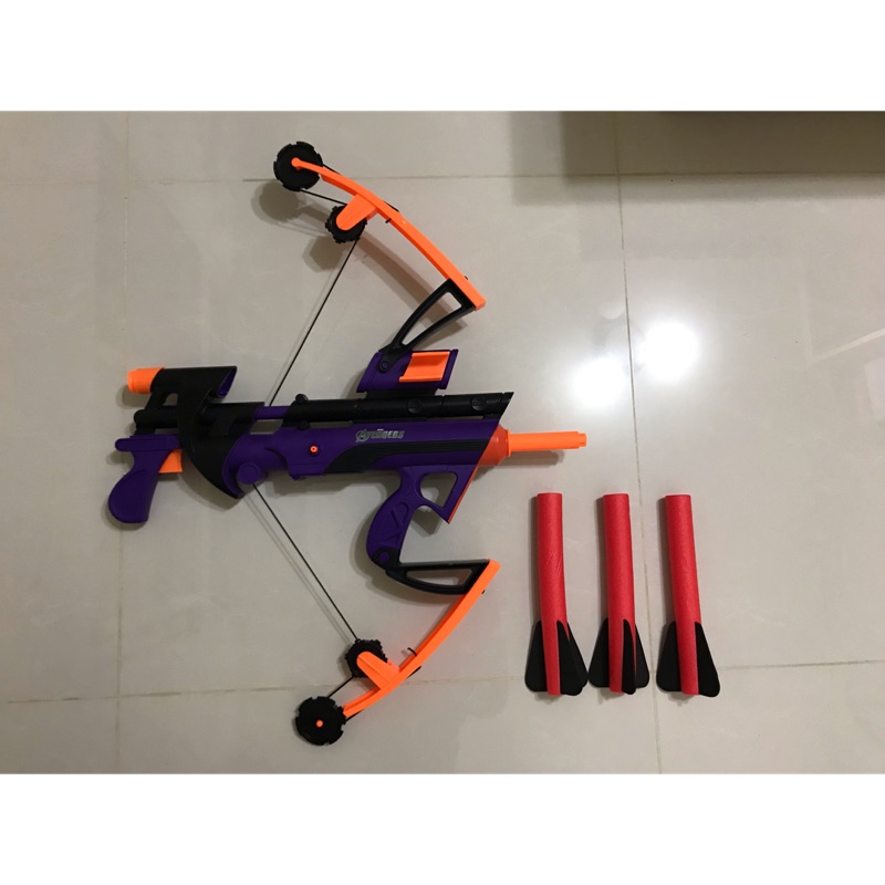 Nerf Avengers Hawkeye Bow Blaster 鷹眼弓 二手 九成新 | 蝦皮購物