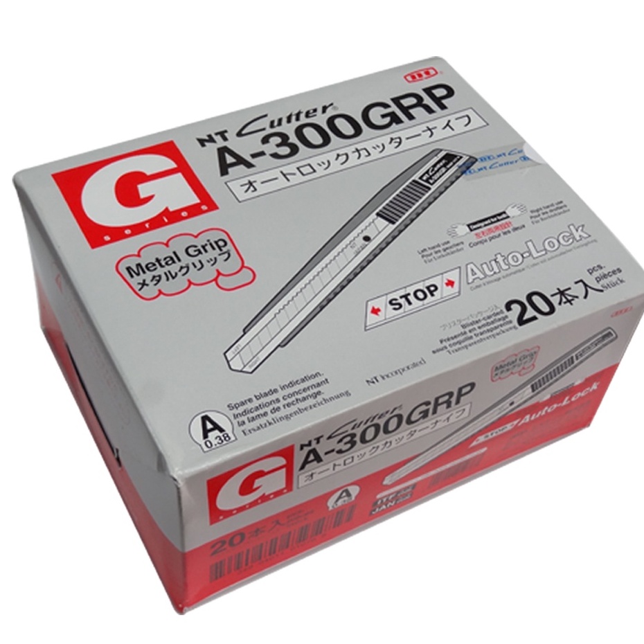 日本製 A-300GRP NT Cutter 美工刀 工作刀 BD-100 美工刀片30度 | 蝦皮購物