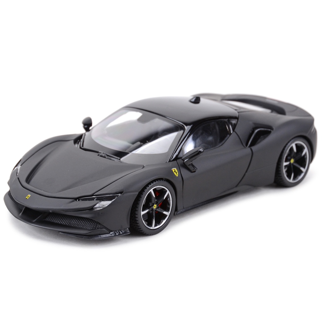 FERRARI Bburago 1: 24 法拉利 SF90 Stradale 紅色跑車靜態壓鑄車輛收藏模型車玩具 | 蝦皮購物