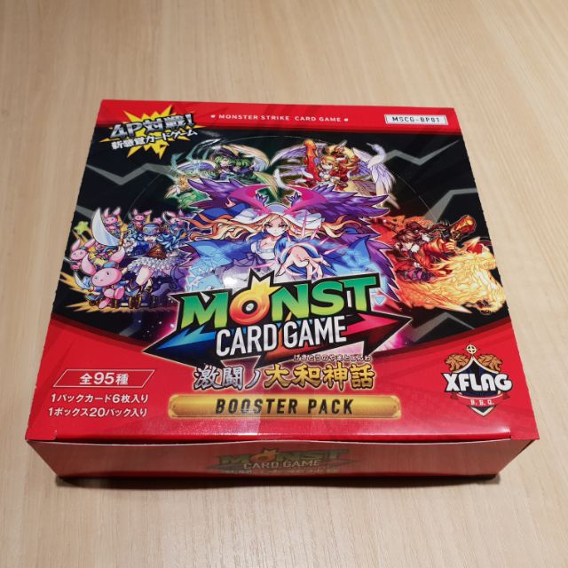 限時低價出售 日版 怪物彈珠 桌遊 卡片 激鬥 大和神話 補充 MONST CARD GAME Booster Pack | 蝦皮購物