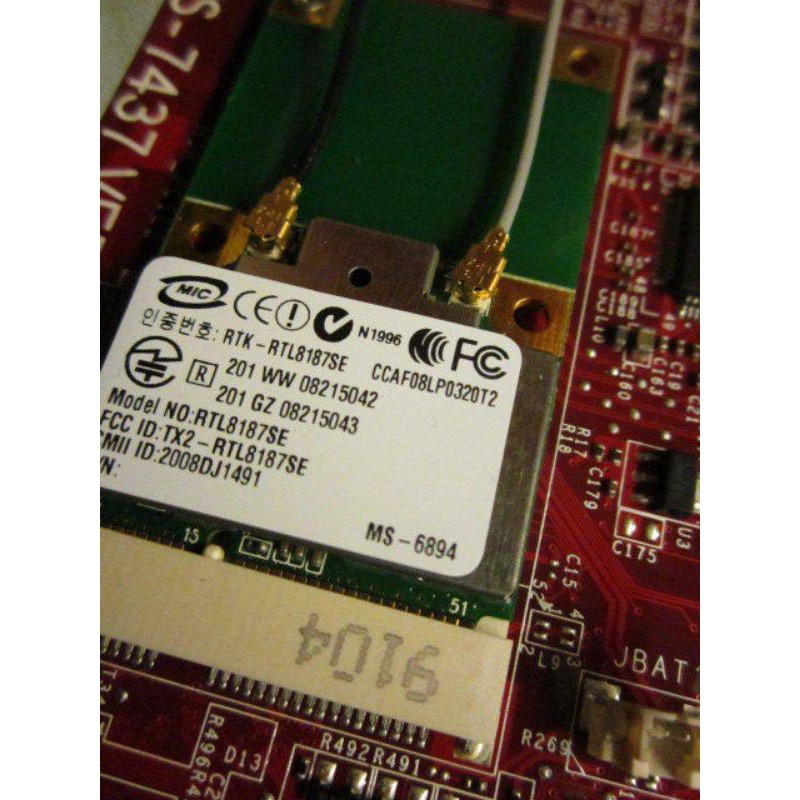 MSI 微星 無線網卡 RTK-RTL8187SE | 蝦皮購物