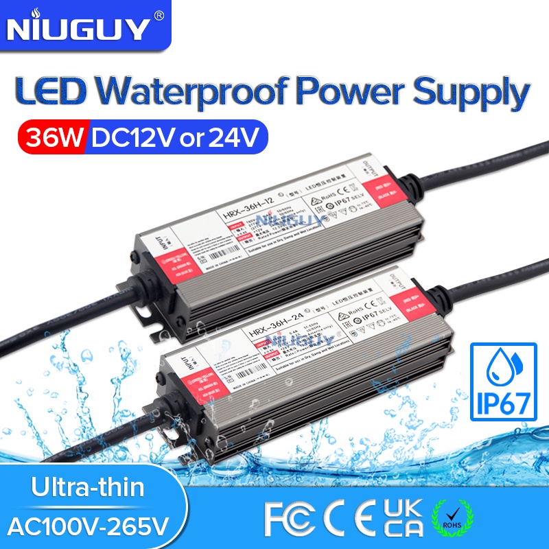 36watts LED 電源-防水 IP67,12v 36w LED 變壓器 AC175V-240V 至 DC12V/D | 蝦皮購物