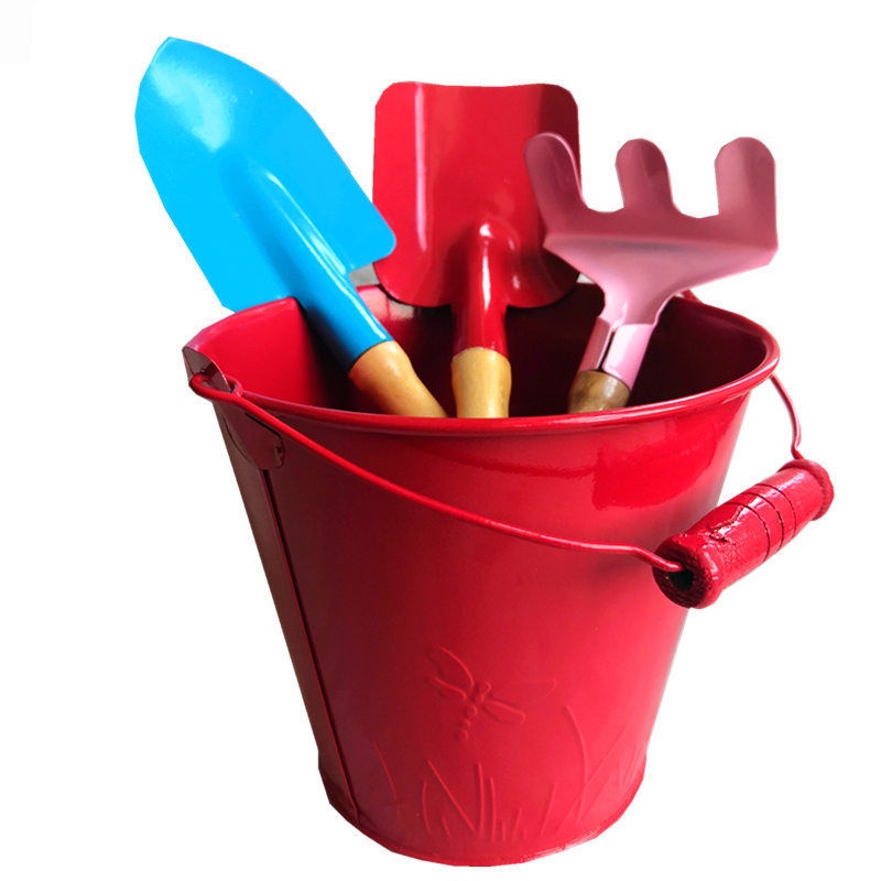 【優選好物】兒童雪地玩雪沙灘玩具鐵鏟三件套鐵桶鏟子園藝盆栽工具花園種植鏟jioyh c4J5 | 蝦皮購物