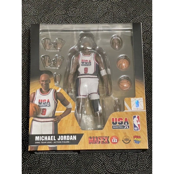 麥可 喬丹 Michael Jordan 1992年 美國夢幻 MAFEX 132 NBA | 蝦皮購物