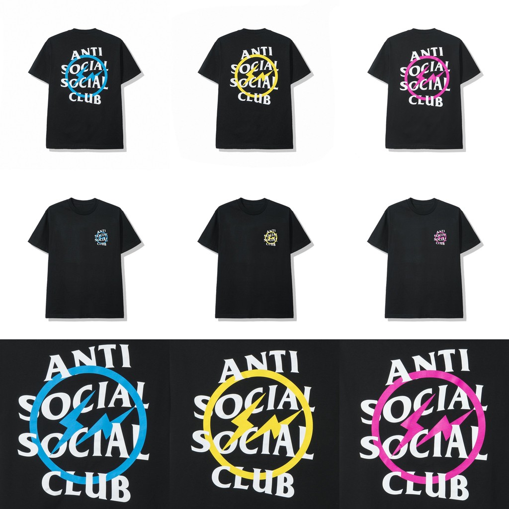 【Mula18_select】ASSC x Fragment 短TEE 藤原浩 閃電 經典 首次聯名款 | 蝦皮購物