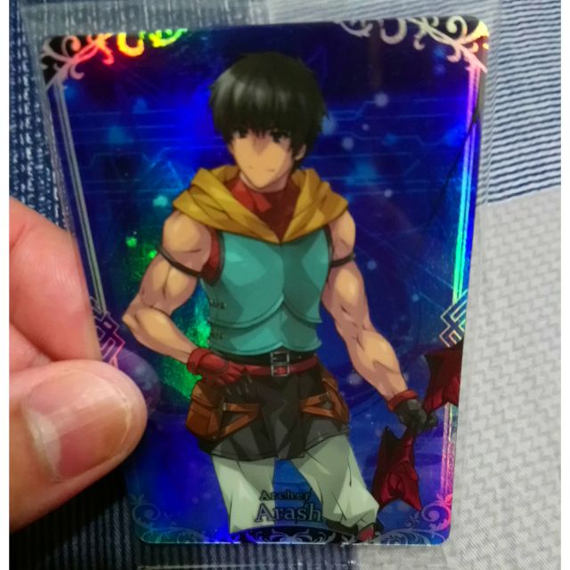 復刻 阿拉什 stella Fate Grand Order FGO 食玩 威化餅 威化餅卡 復刻 N R SR SSR | 蝦皮購物