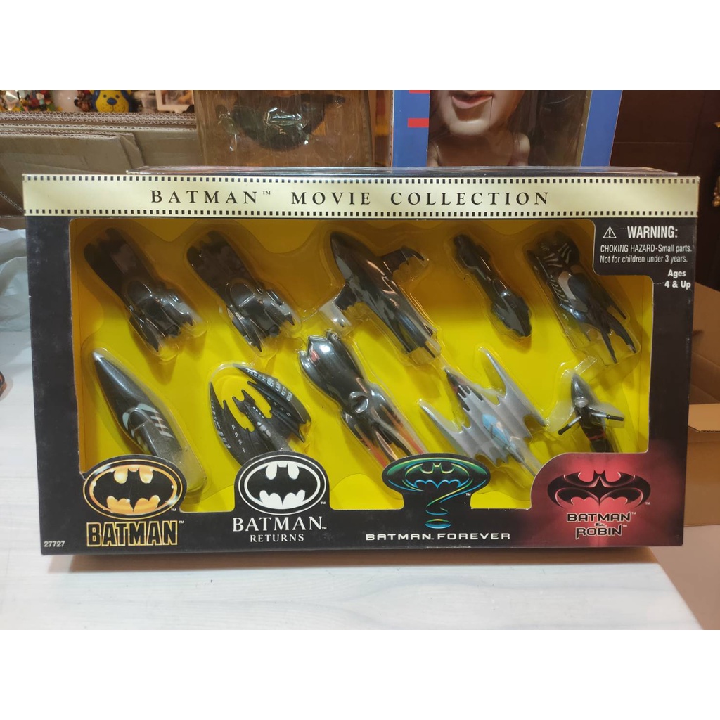 全新 Kenner 蝙蝠俠 1997 Batman Movie Collection 歷代蝙蝠車 | 蝦皮購物