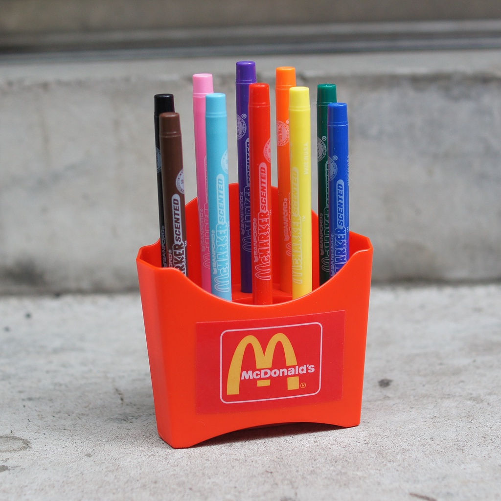 (REDKID TOY) 1994's 美國製 麥當勞薯條 麥克筆組 | 蝦皮購物