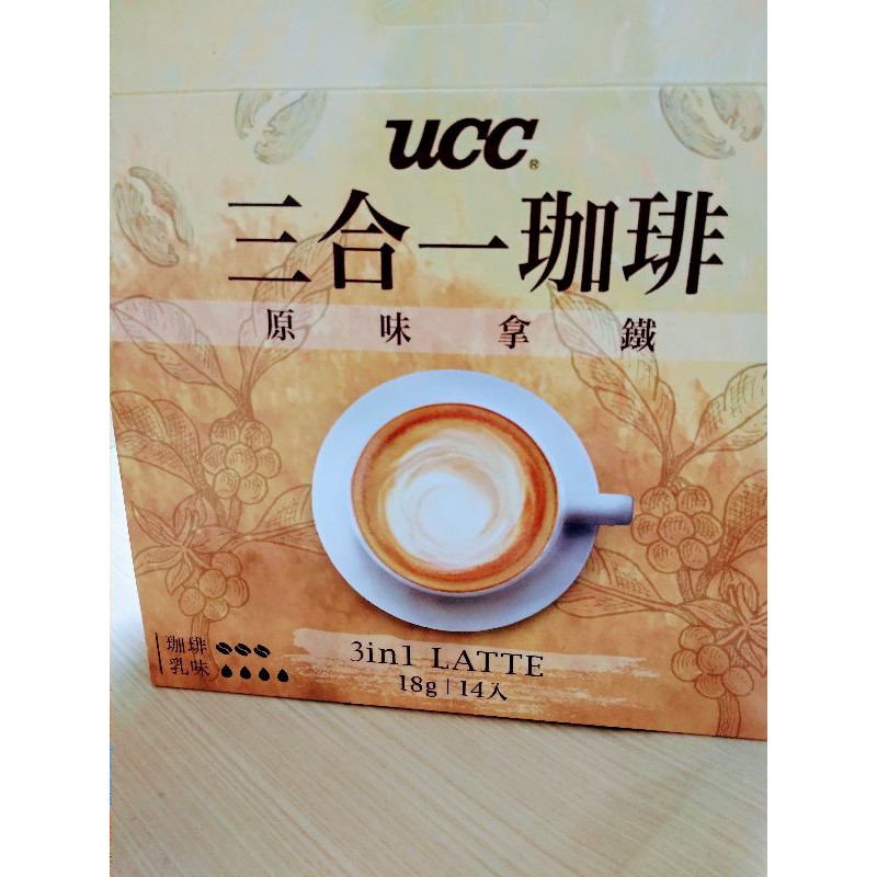 UCC 3合1咖啡 原味拿鐵 18g*11 | 蝦皮購物