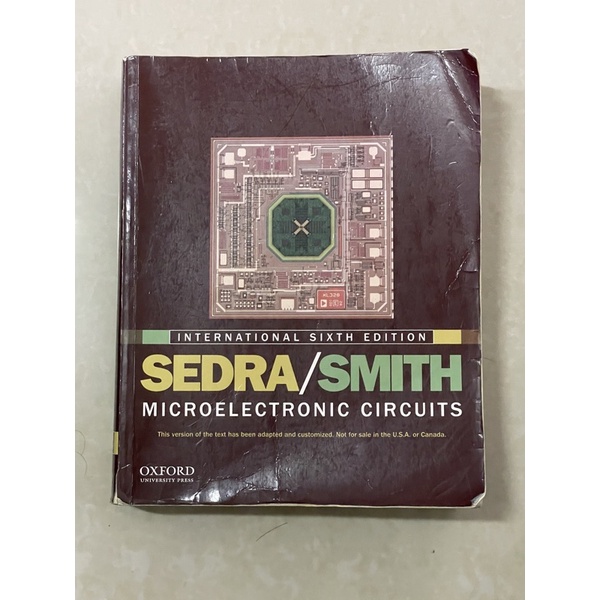 Sedra/Smith, “Microelectronics Circuits,” 6th Edition | 蝦皮購物