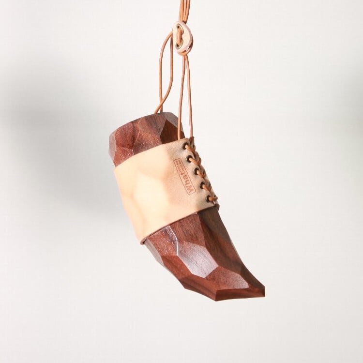 【現貨】Re:gro wood work's x What will be will be 手工訂製 做舊皮革 牛角杯 | 蝦皮購物