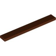 LEGO 樂高 4162 棕色 平滑平板 Reddish Brown Tile 1x8 4585337 | 蝦皮購物