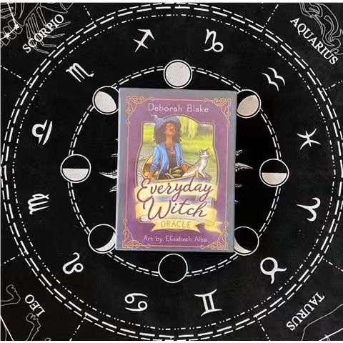 「寶時玄境」女巫日常神諭卡 贈中文翻譯 Everyday Witch Oracle 冥想指引 英文訂製牌卡 桌遊 | 蝦皮購物