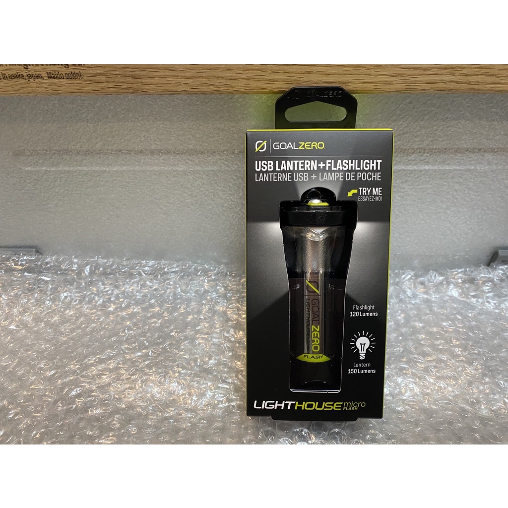 現貨 全新 Goal Zero Lighthouse Micro Flash 燈塔營燈 手電筒 32005 | 蝦皮購物