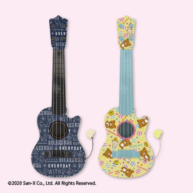 日本空運 景品 Rilakk 小吉他 懶懶熊 小吉他 拉拉熊 小吉他 烏克麗麗 抓樂霸 toreba 夾娃娃 | 蝦皮購物